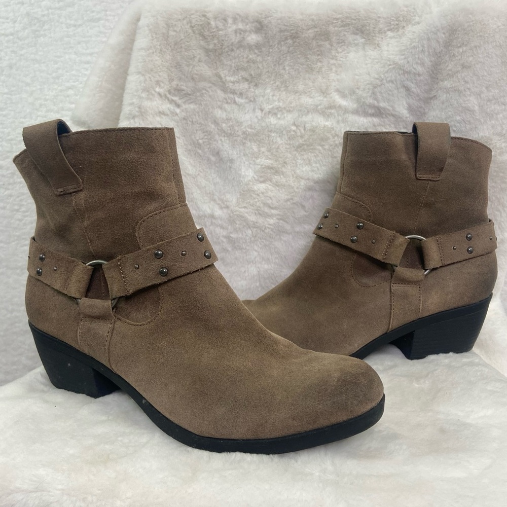 Korks By Kork-Ease Ankle Boots Moto Cassandra Suede L… - Gem